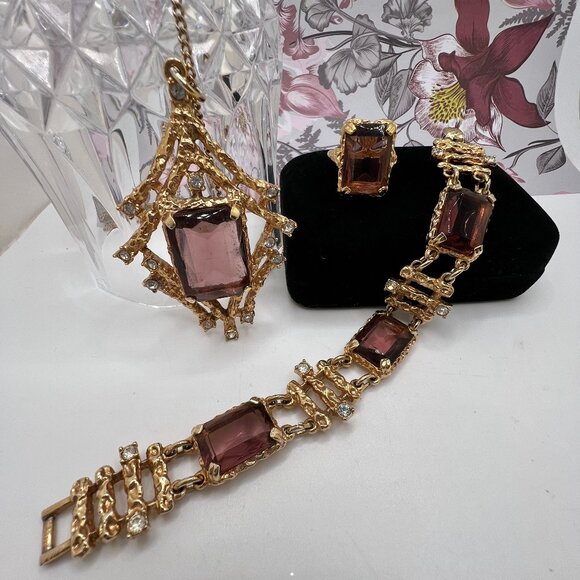 Sarah Coventry | Jewelry | Sarah Coventry Twilight Collection Parure ...